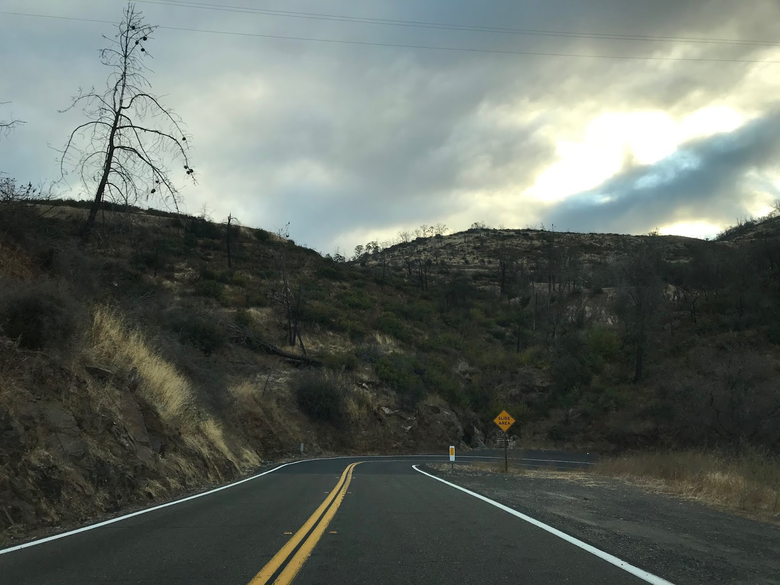 Former California State Route 49 through Bagby