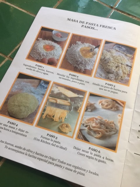 Aventura Español: Comida: El Menú de Origo