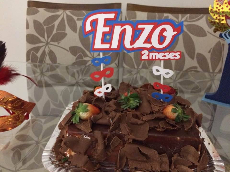 Topper de Bolo Personalizado - Guia Tudo Festa - Blog de Festas - dicas ...