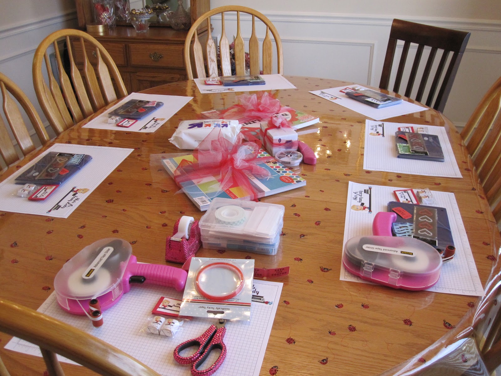 She's a Sassy Lady: Getting Ready For A Card Party