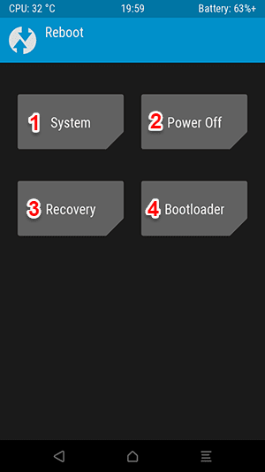 TWRP (Team Win Recovery Project)