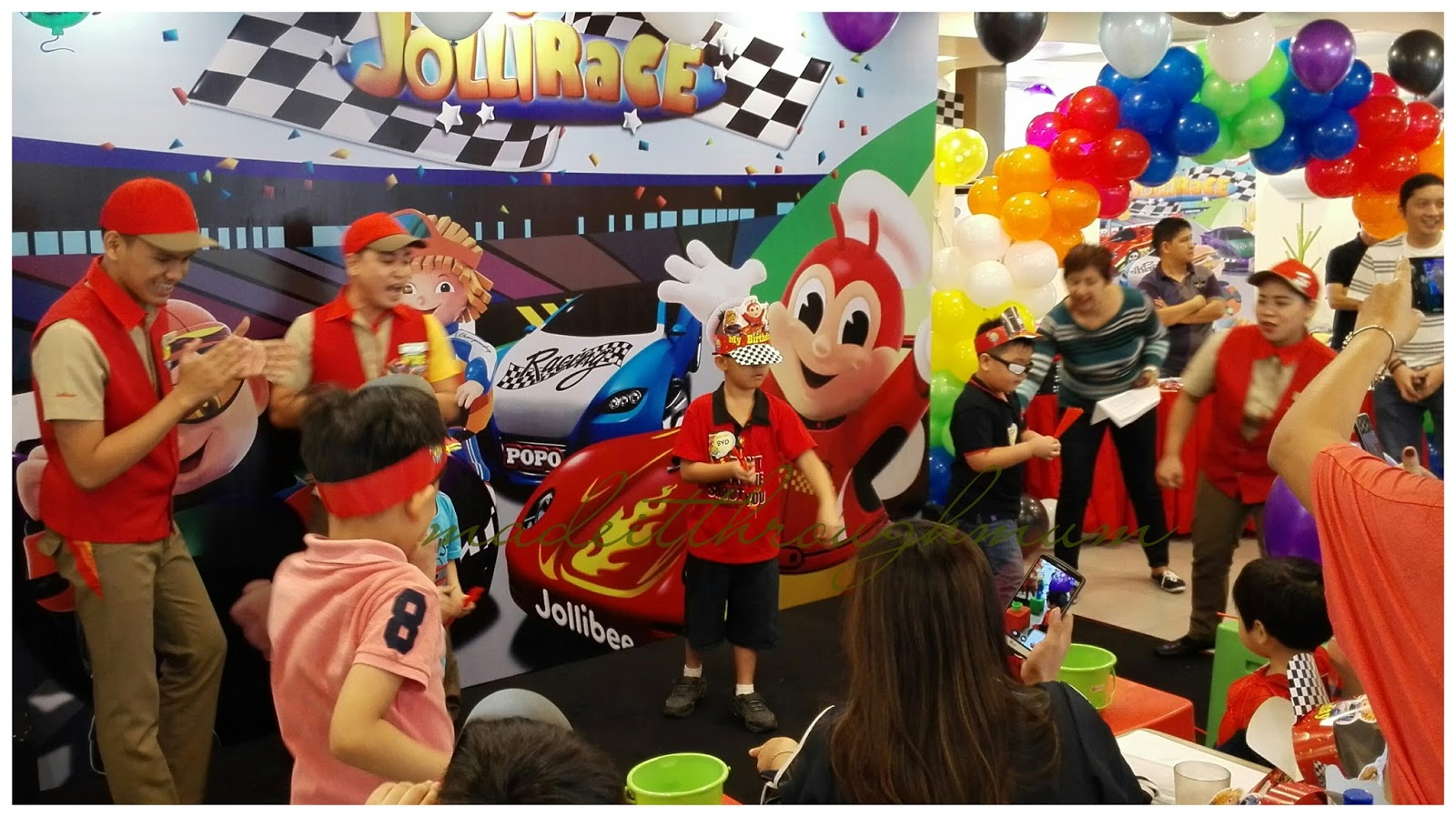 Made It Through Mum: #JolliRace : Jollibee birthday Party Newest Theme