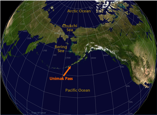 Arctic Northwest Passage: Unimak Pass Alaska tides & currents may put ...