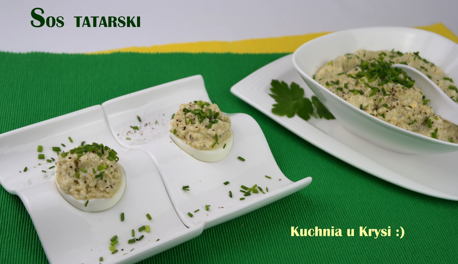 Kuchnia u Krysi : Sos tatarski... nie tylko do jajek