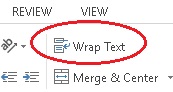 Fungsi Wrap Text Pada Microsoft Excel - Mari Belajar