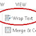 Fungsi Wrap Text Pada Microsoft Excel - Mari Belajar