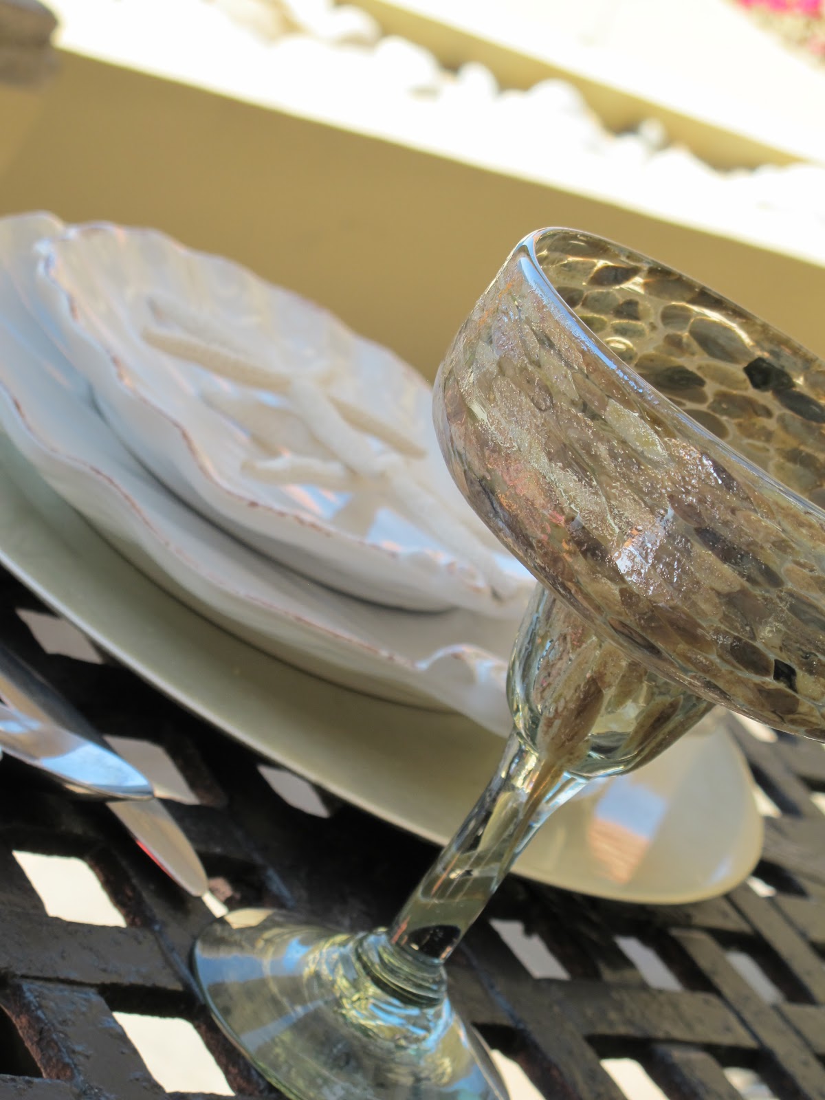 Escape to the Sea Tablescape - Purple Chocolat Home