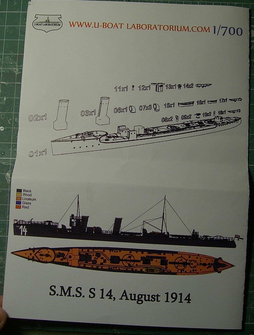 The Mad Hamster's Modelling: Inbox - Kombrig - SMS S-14, German ...