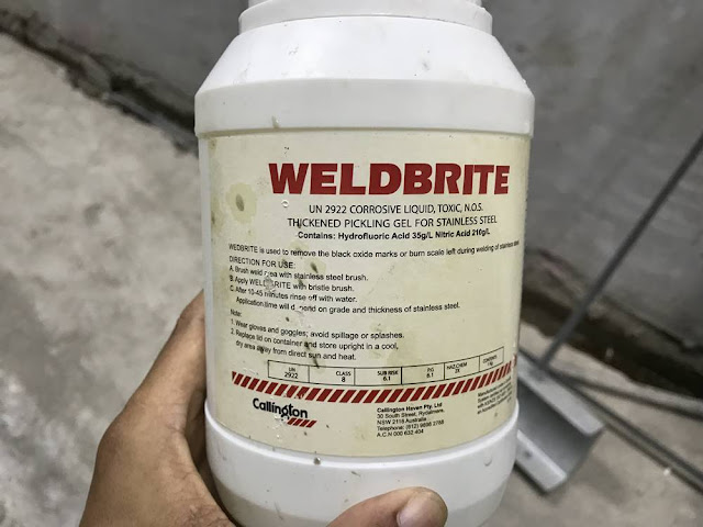 Review Weldbrite Pickling Gel - Pembersih Pipa Stainless Steel ...