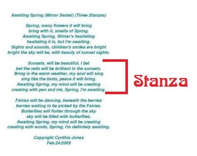 Olia Nguyen's Poem Center: 17th of April: Homework: Stanza