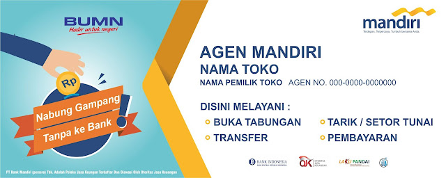 Download Template Banner Agen Mandiri - Masvian