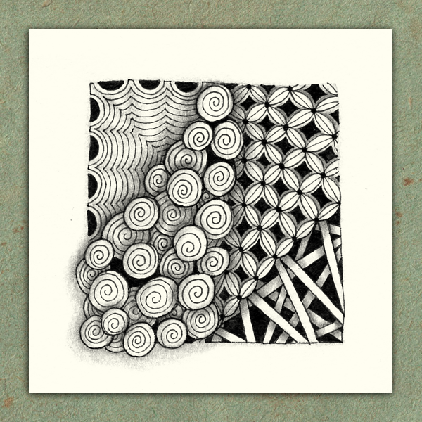 Time for Tangling: Classic Zentangle® - Bales, Crescent Moon ...