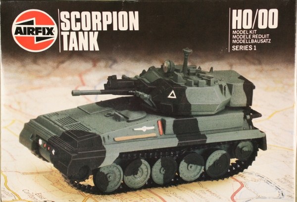 Toy Soldier Chest: Review; Airfix Scorpion / Scimitar Tank 1/76 Model ...