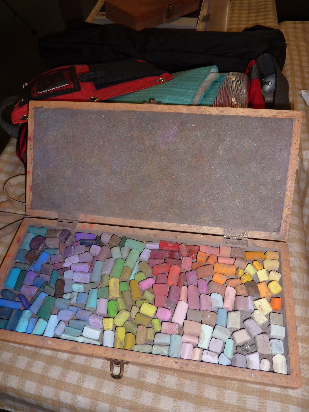 Painting My World: R is for Repurposing Boxes for Pastels