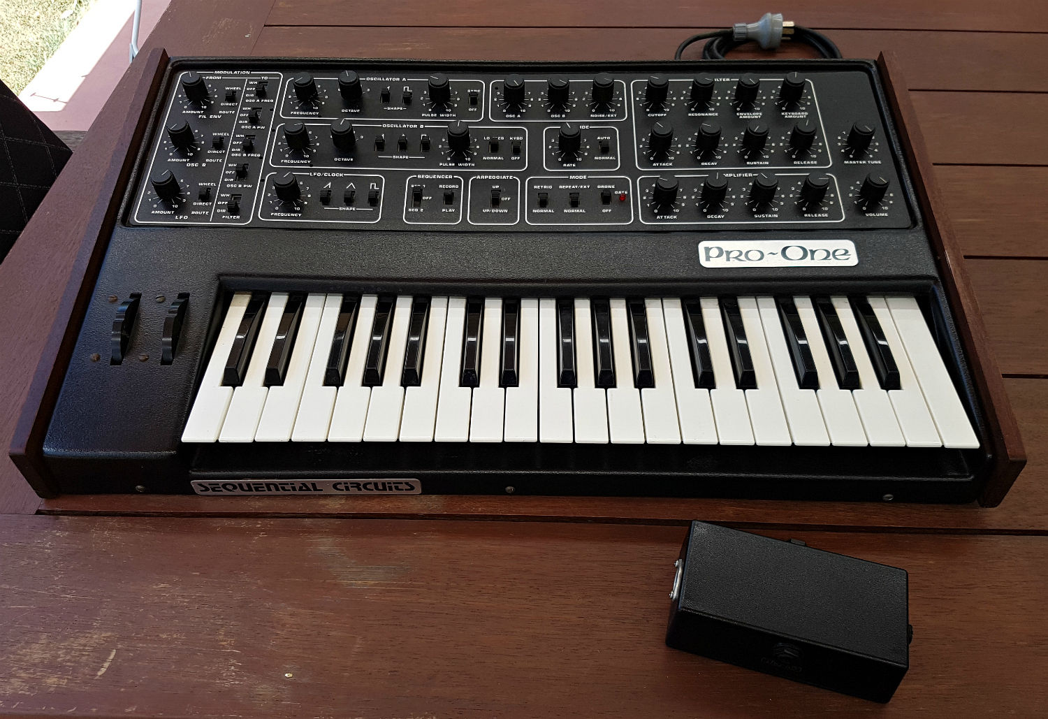 MATRIXSYNTH: Sequential Circuits Pro One Synthesizer + Midi/cv/v gate ...