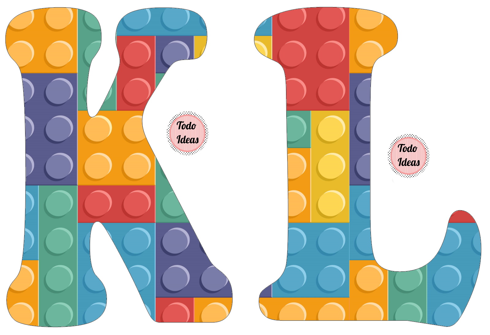 BLOG TODO IDEAS Y MAMI ES DIVERTIDA: ABECEDARIO LEGO