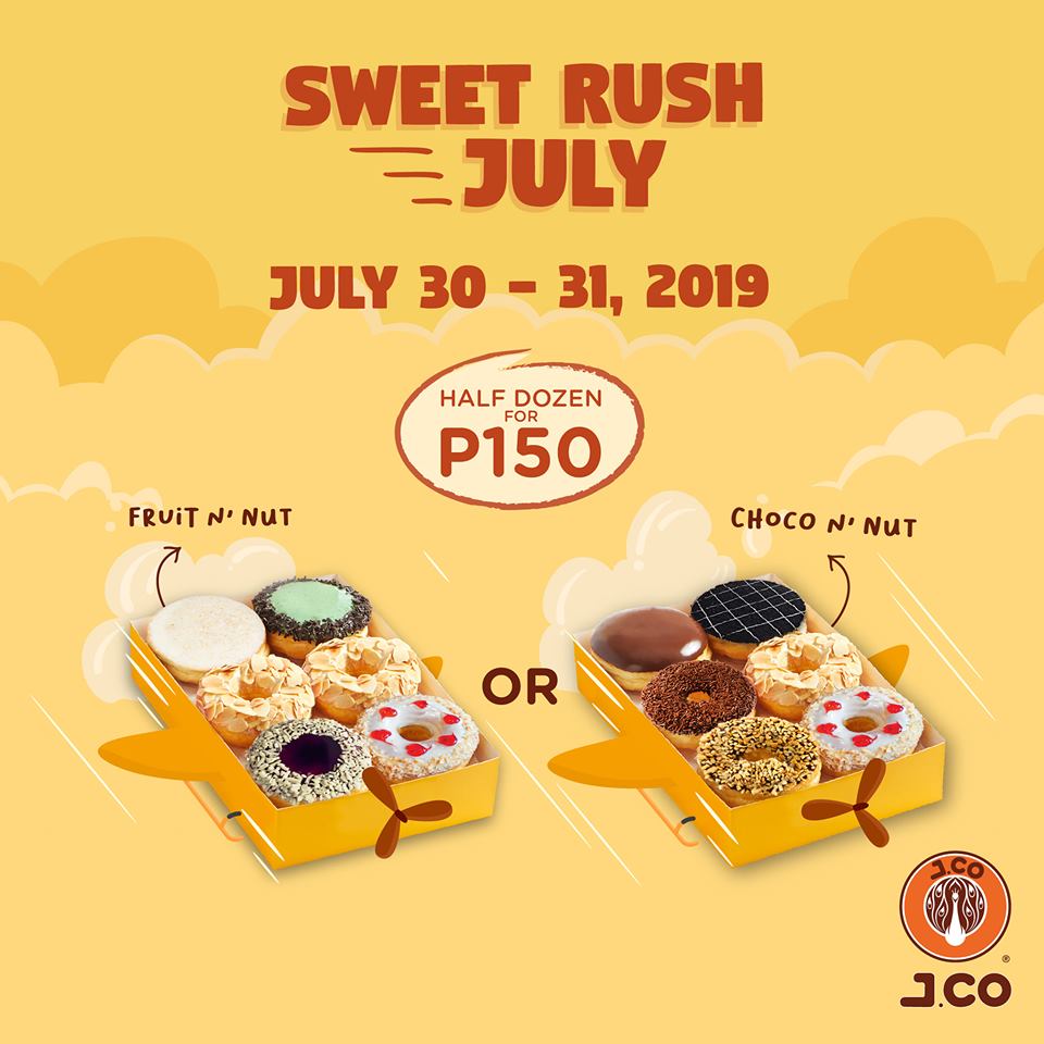 Manila Shopper: JCO Sweet Rush Promo: July 2019