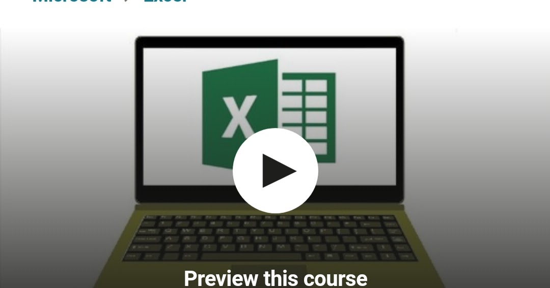 Complete Microsoft Excel Course Learn From Scratch For Free Valid For Free