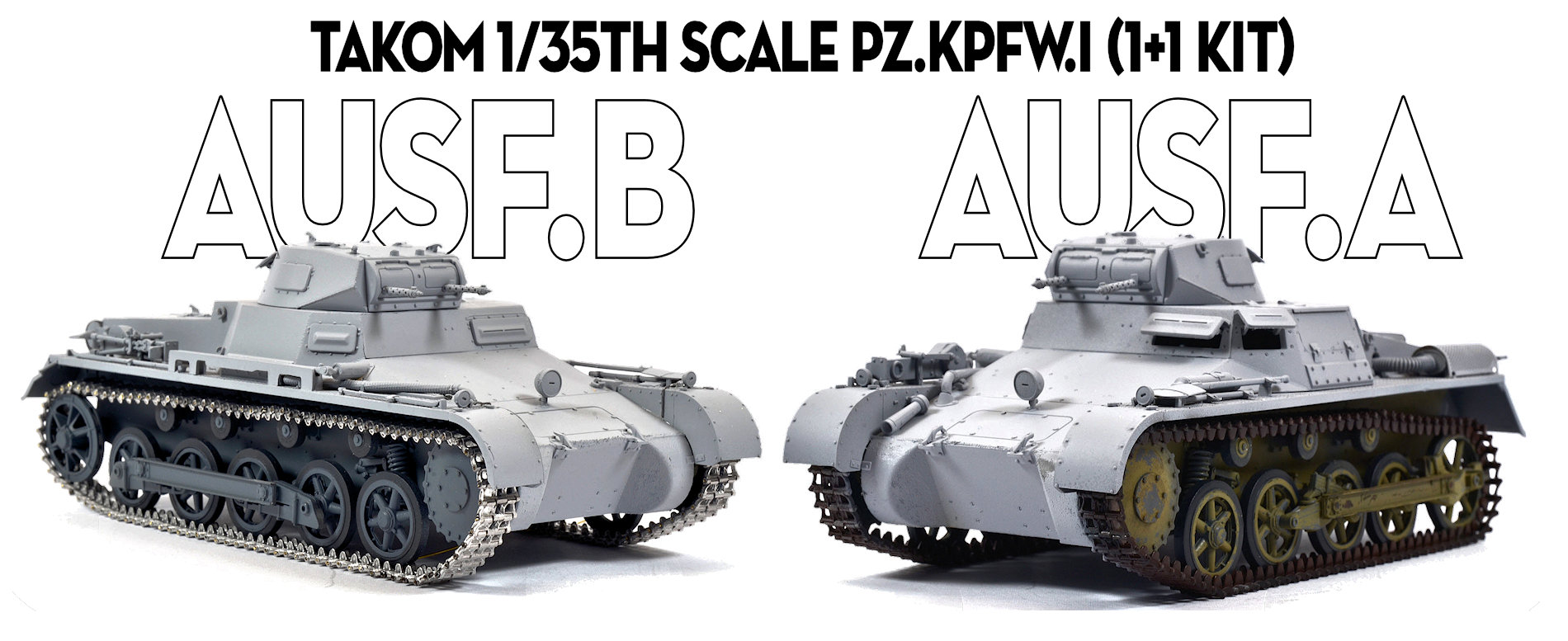 The Modelling News: Build Review Pt I: Pz.Kpfw.I Ausf.A & Pz.Kpfw.I ...