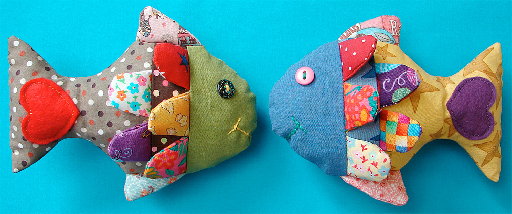 Fabric Toy Fish Free Sewing Pattern ~ DIY Tutorial Ideas!