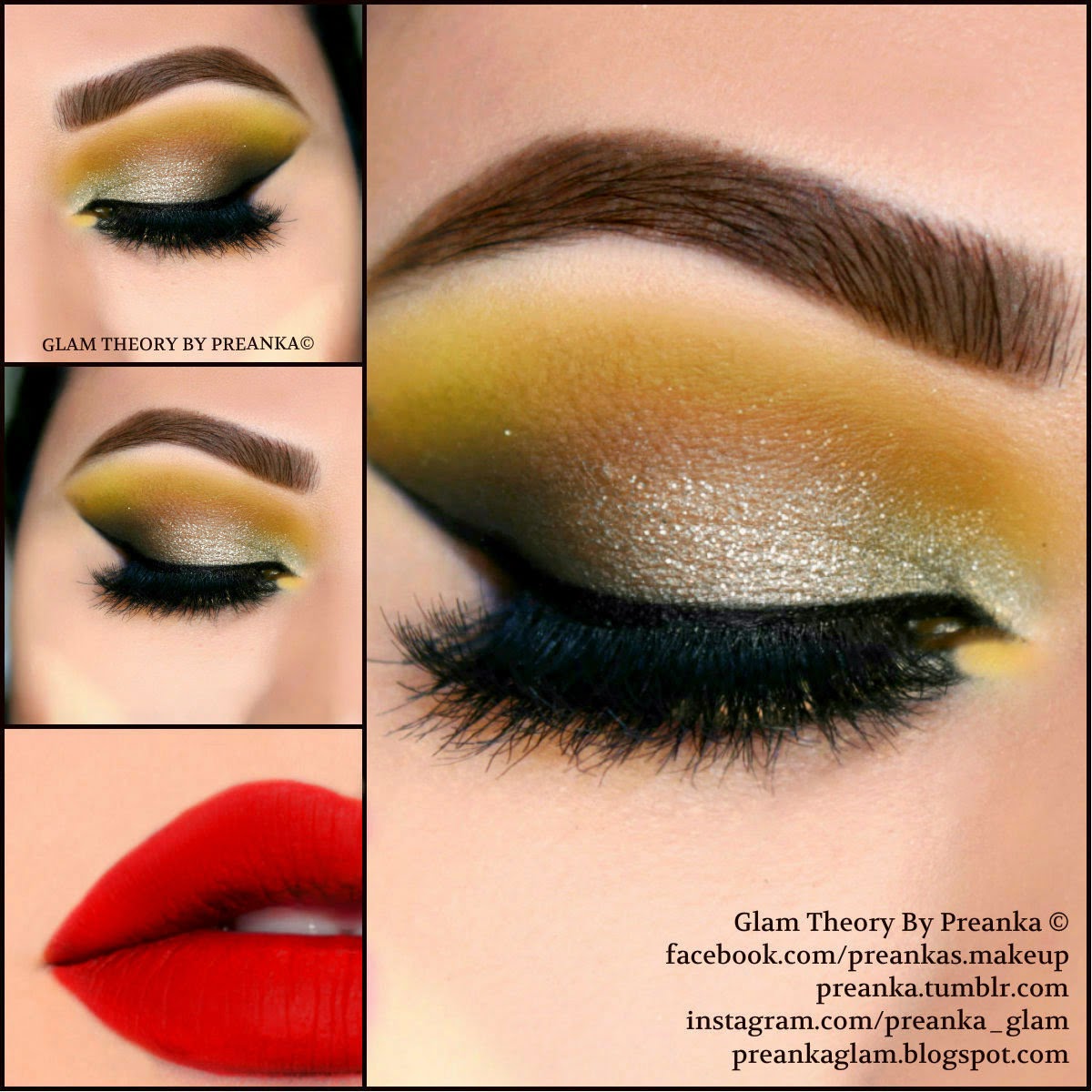 AUTUMN GLAM MAKEUP | GLAM THEORY MAG - GLAM THEORY MAG BY PREANKA