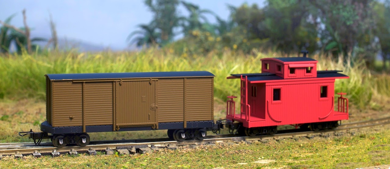 Trackside Scenery: New MiniTrains HOn30 rolling stock