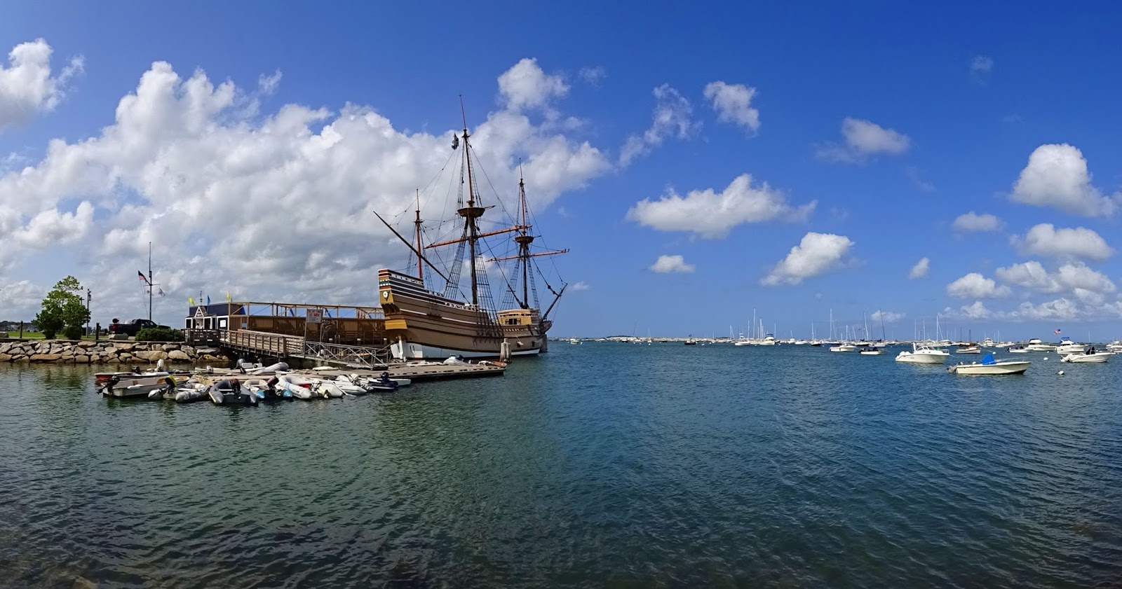 Joe's Retirement Blog: Mayflower II, Plymouth Harbor, Plymouth ...