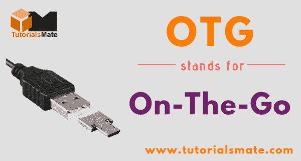OTG Full Form: What is the full form of OTG? - TutorialsMate