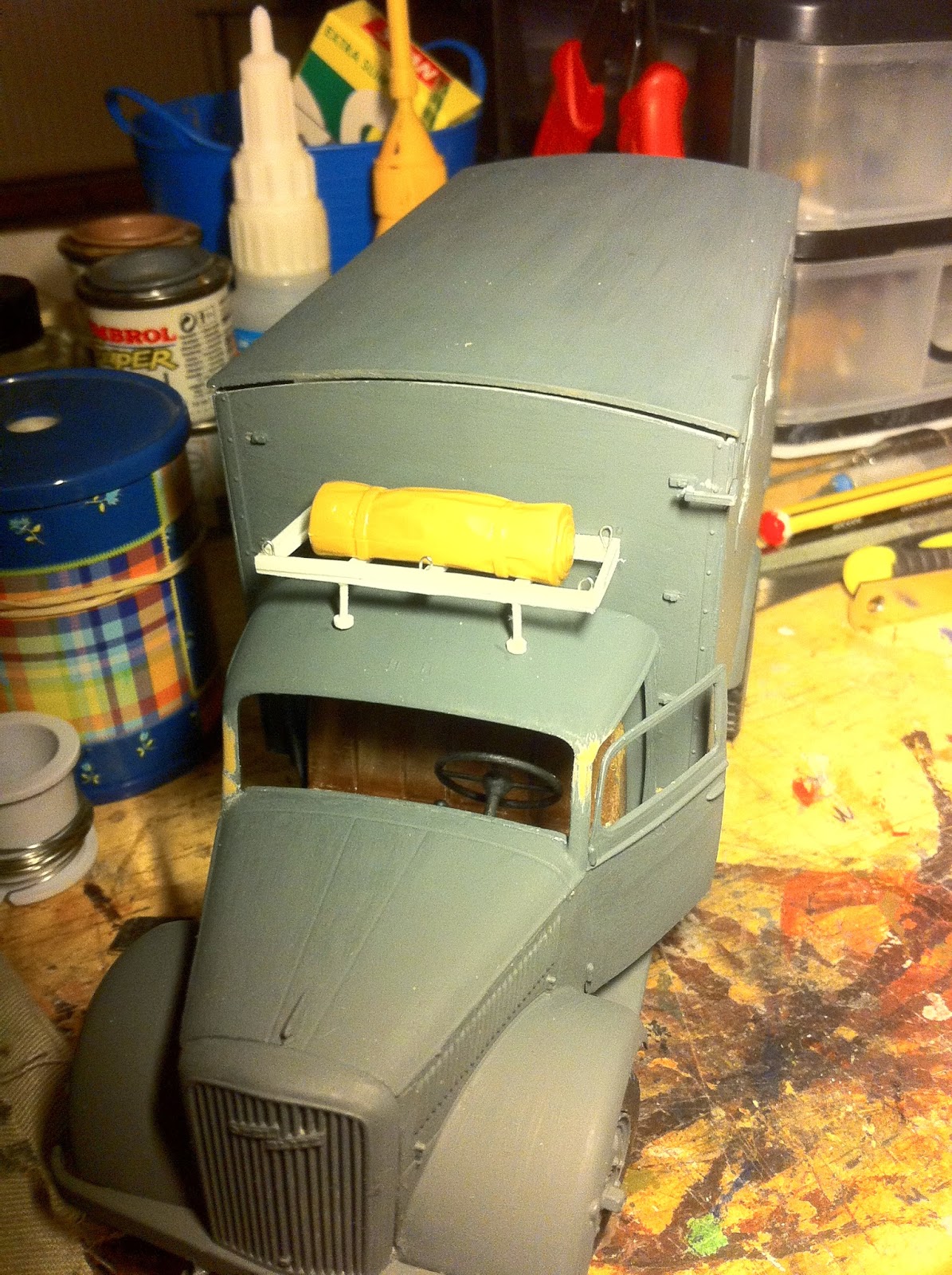 Scale Model Workbench: Opel Blitz Radio Truck
