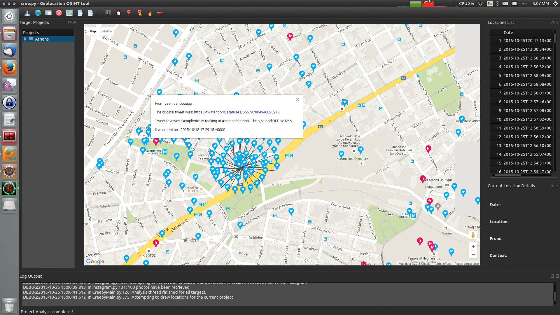 Creepy - A Geolocation OSINT Tool. Offers Geolocation Information ...