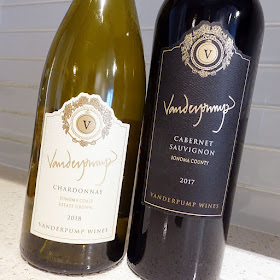 Vanderpump Cabernet Sauvignon 2017 and Sonoma Coast Chardonnay 2018 ...