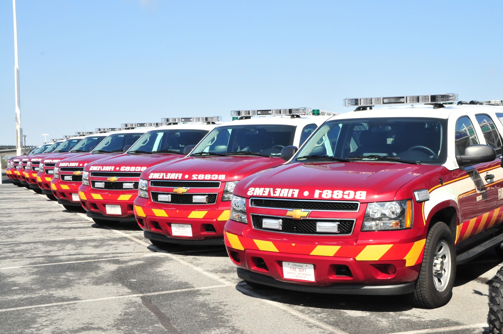 PGFD Ceremonial Placing of New Apparatus In-Service
