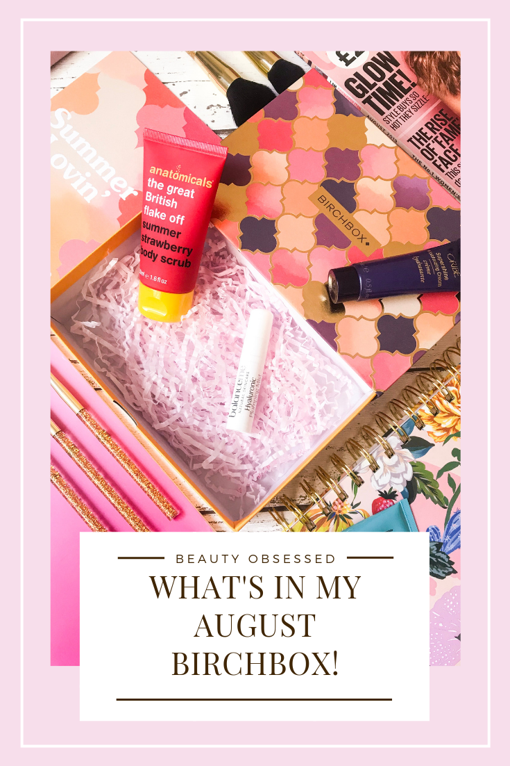 What's In My August Birchbox! [ Beauty Obsessed ]