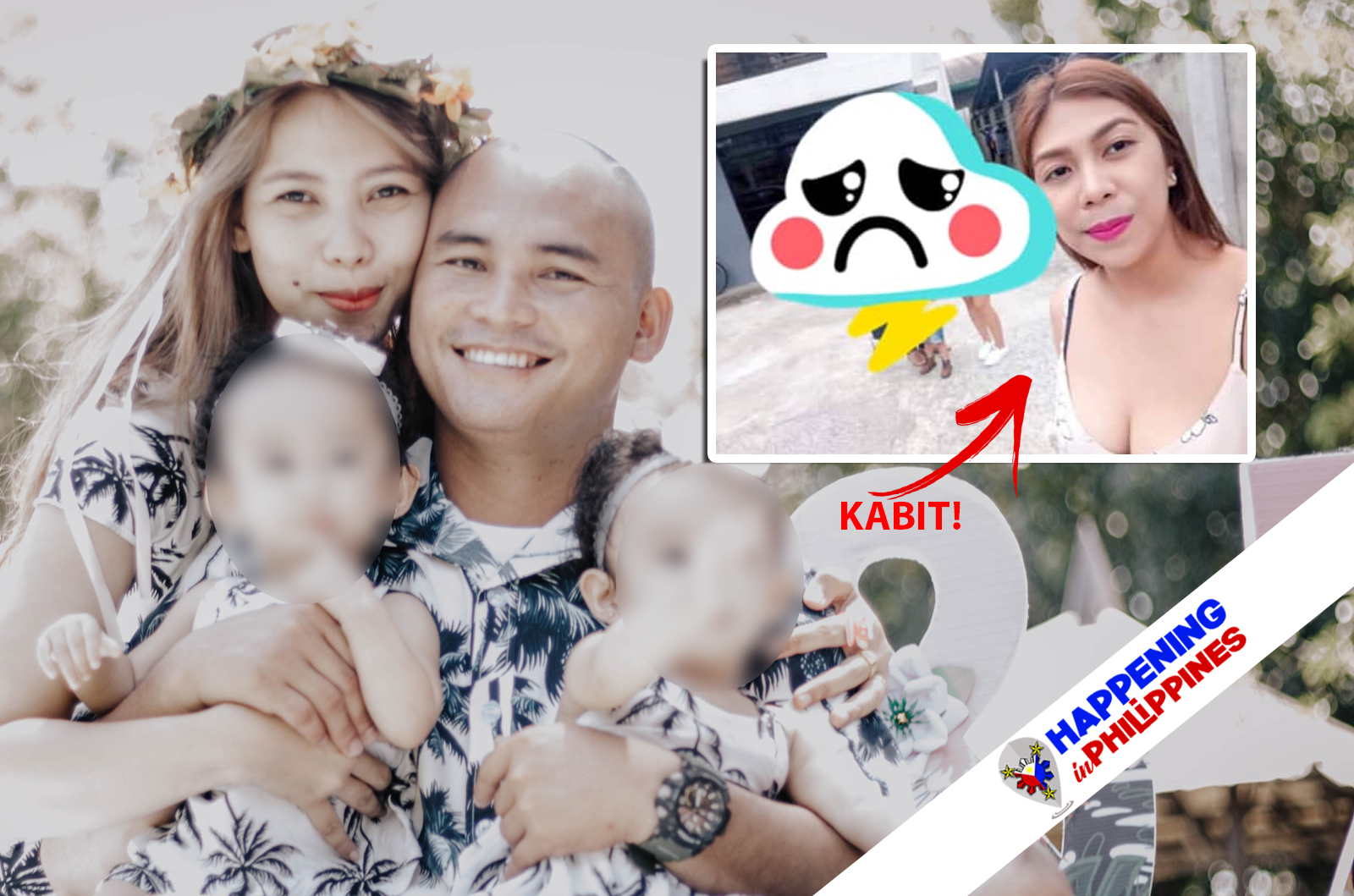 Isang babae at kanilang kambal na anak, ipinagpalit ng kanyang asawa sa isang KABIT!