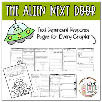 First Grade Chapter Book Study : Using The Alien Next Door Series | The ...