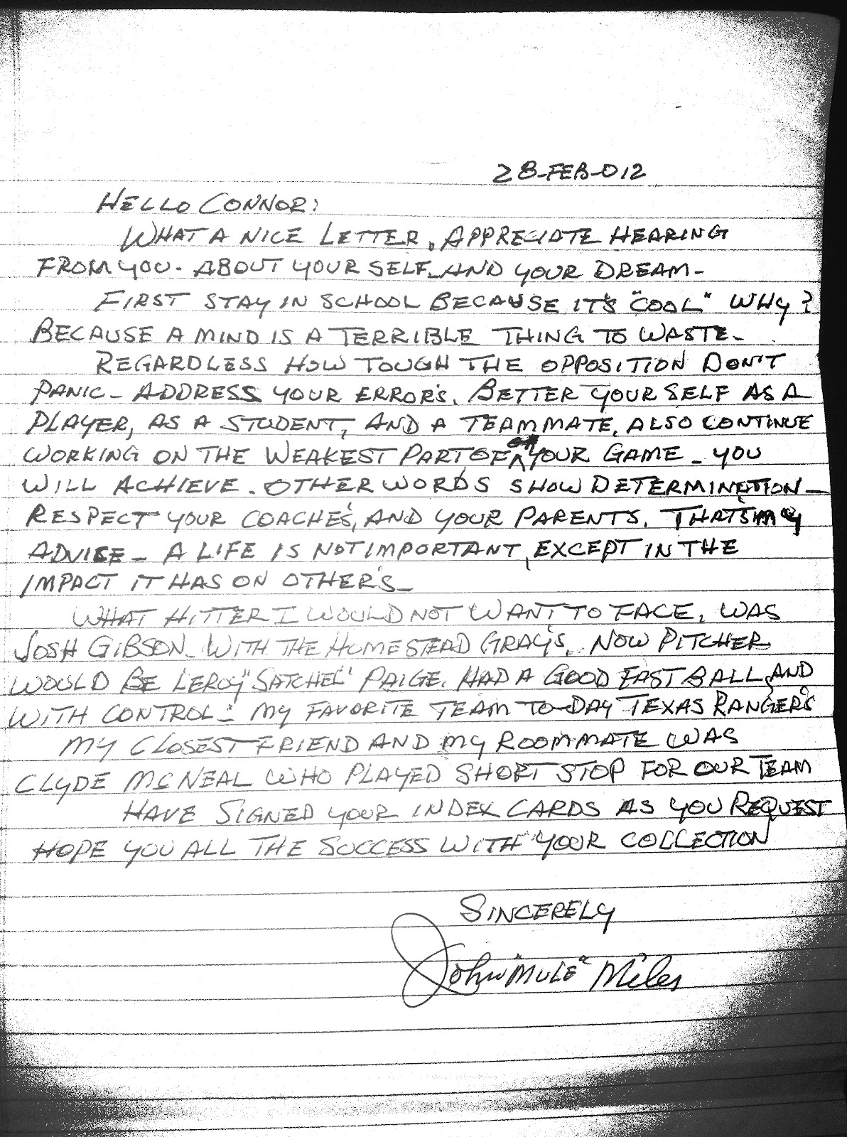 Connor's Card Collection