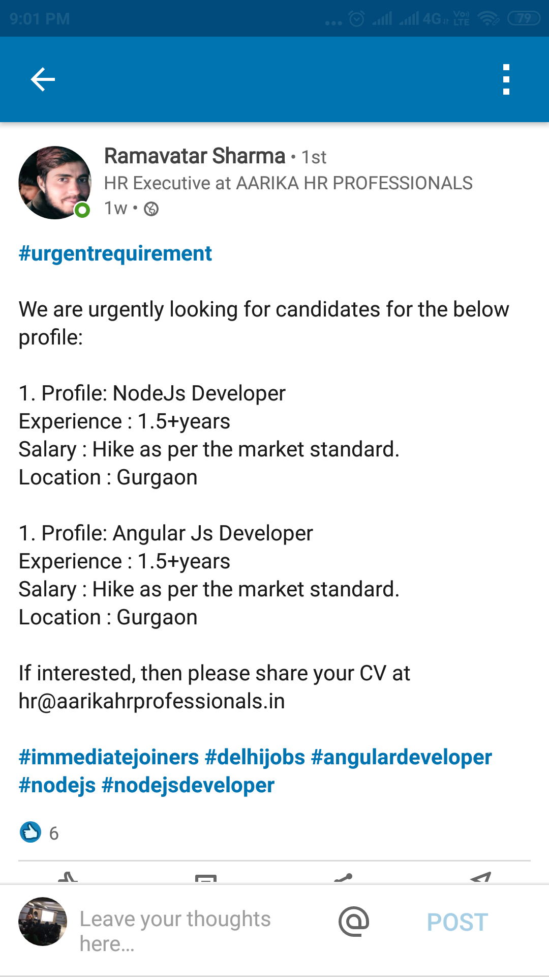 Recent Job Details for QA,WEB DEVELOPER,ANDROID,JAVA,PYTHON and PHP Web ...