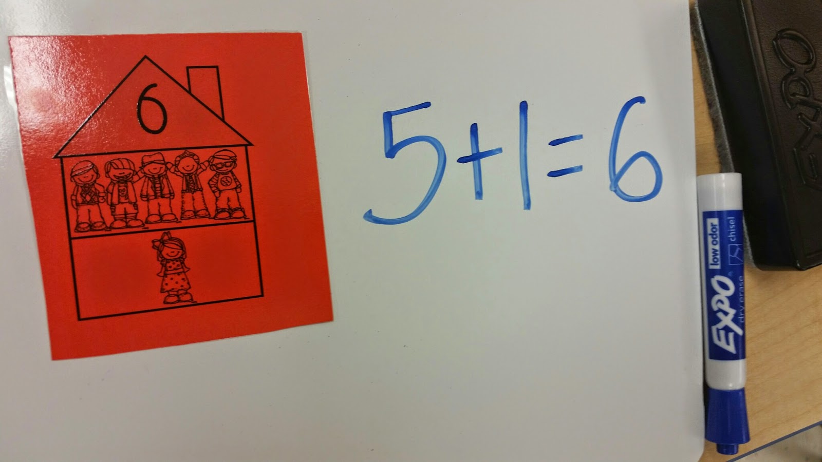First Grade Funtastic: Math - Addition Houses