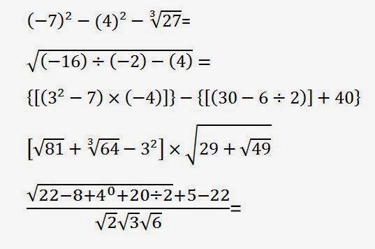 math4u: Operaciones combinadas.