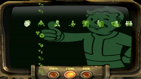 Free PSP Themes Wallpaper: Fallout Pipboy PS3 Theme