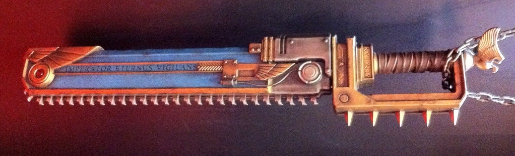 The Veil's Edge: Chain Reaction : Life Size Chainsword Replica