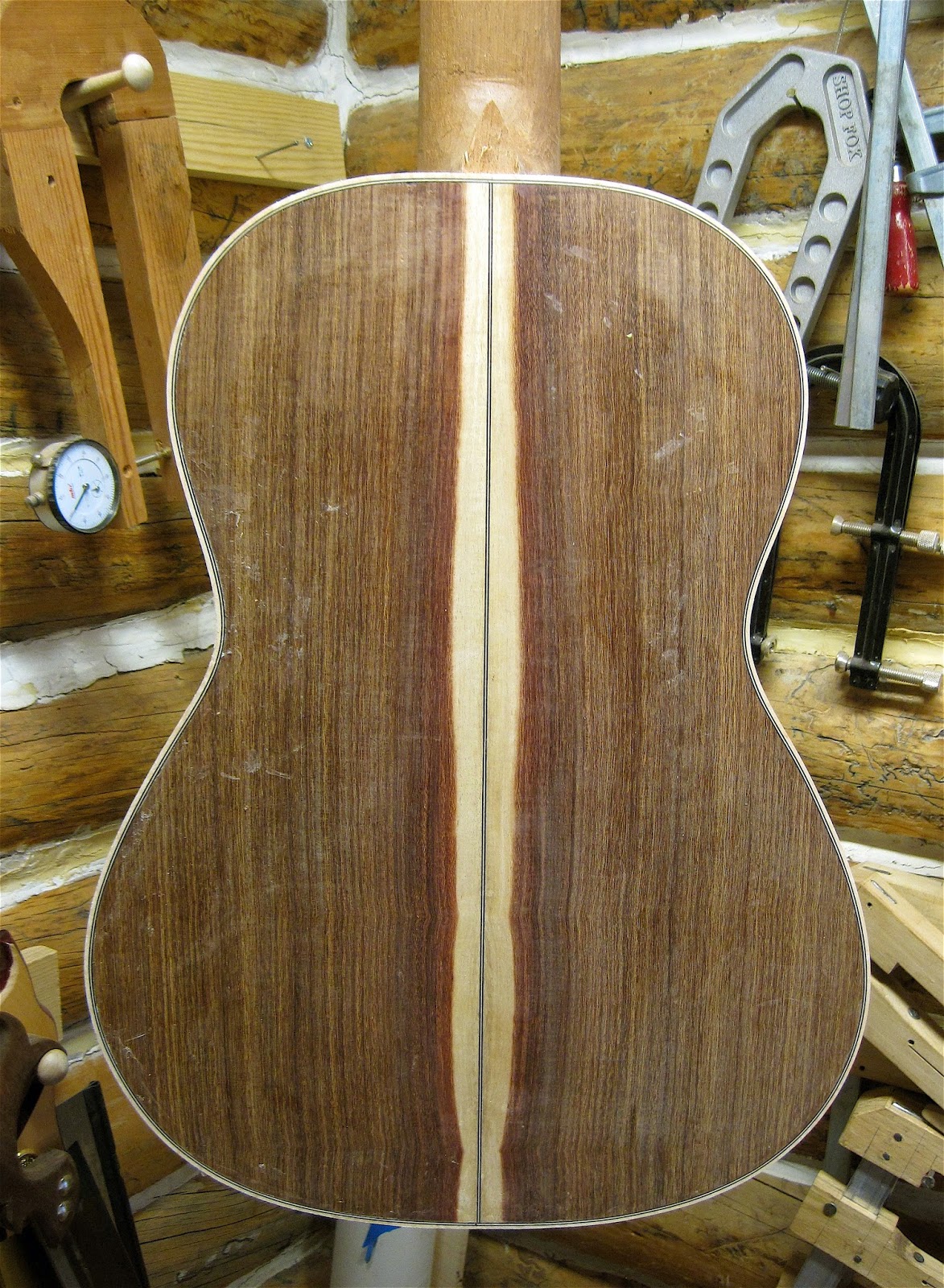 Making an Antonio Torres Style Guitar: Binding Ledges and Maple Binding