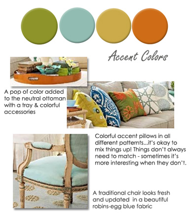 belle maison: A Closer Look: A Chic Living Room