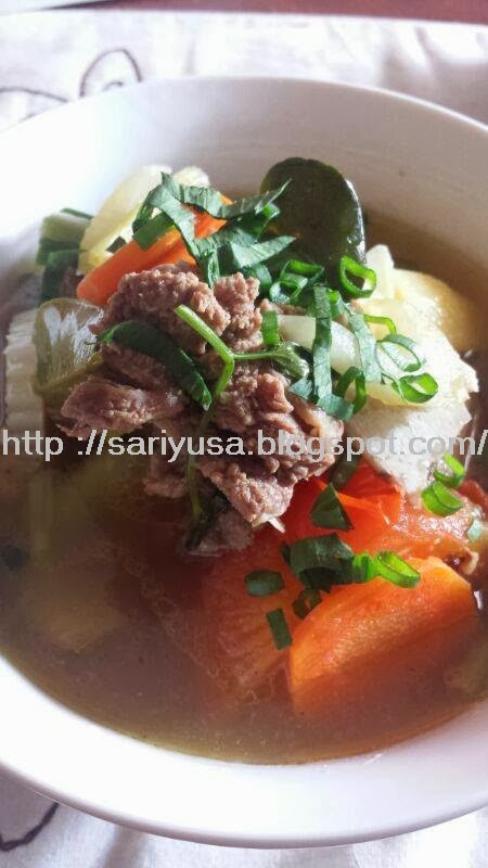 SUP TULANG DENGAN REMPAH SUP EKOR PREMIX NURANI SPICE