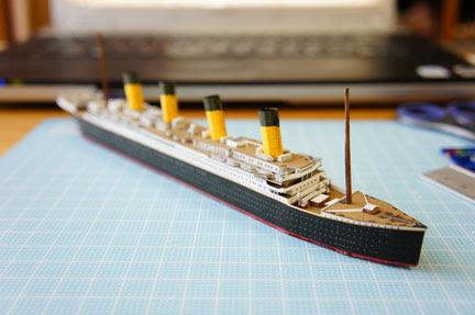 RMS Titanic Papercraft | Paperized Crafts