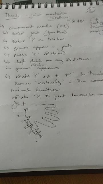 animatedcreativeandreamcswan: Maya Rigging: joint creation, and axis ...