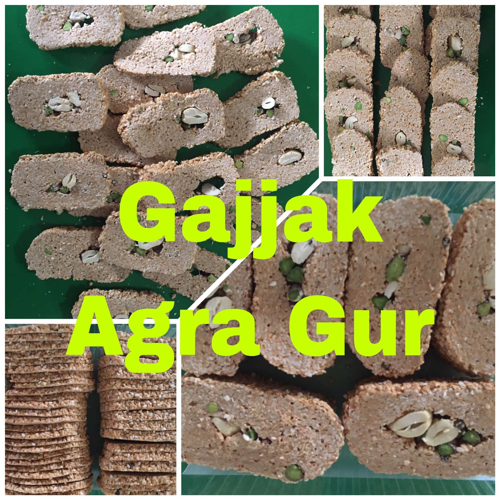 Manufacturing of Gajak Agra gur | How to make gajak - RecipeGyan