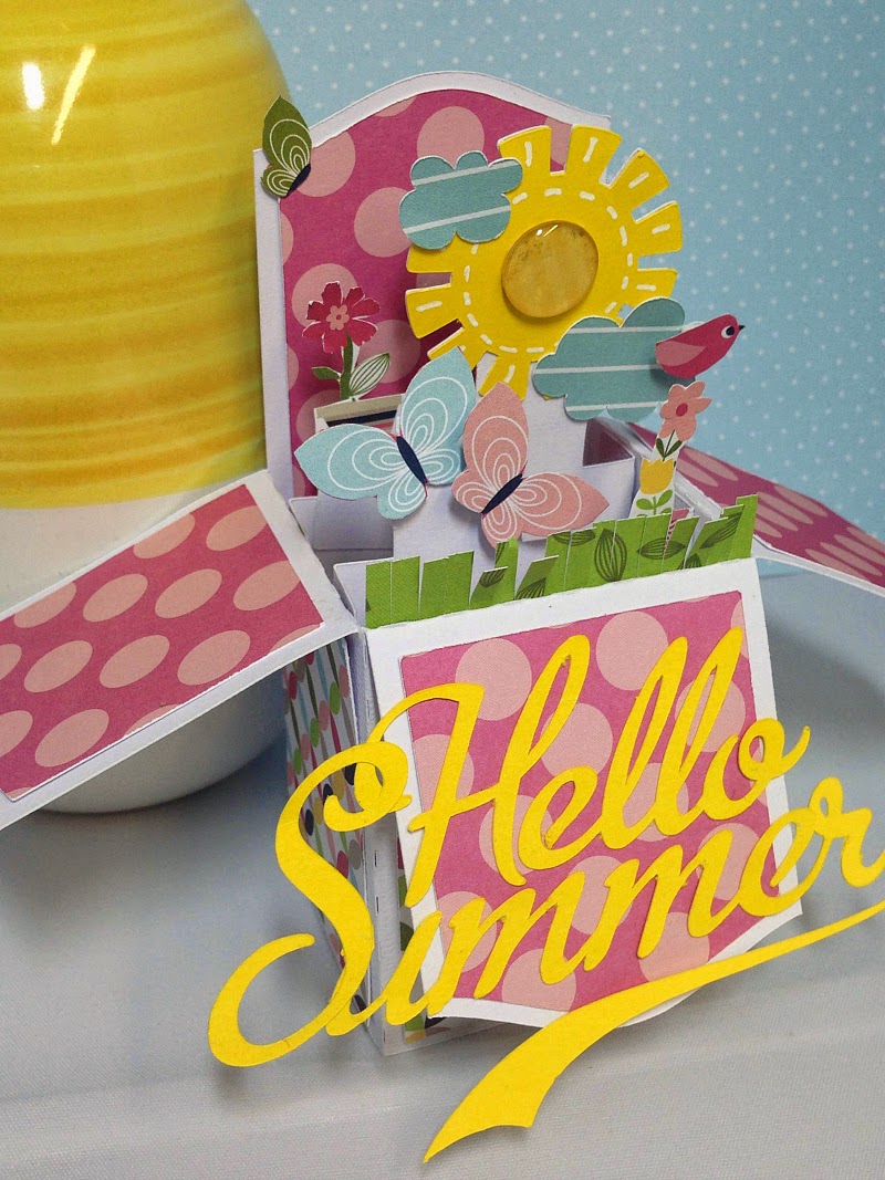 Scrapping with Christine: Imaginisce Summer Box Card