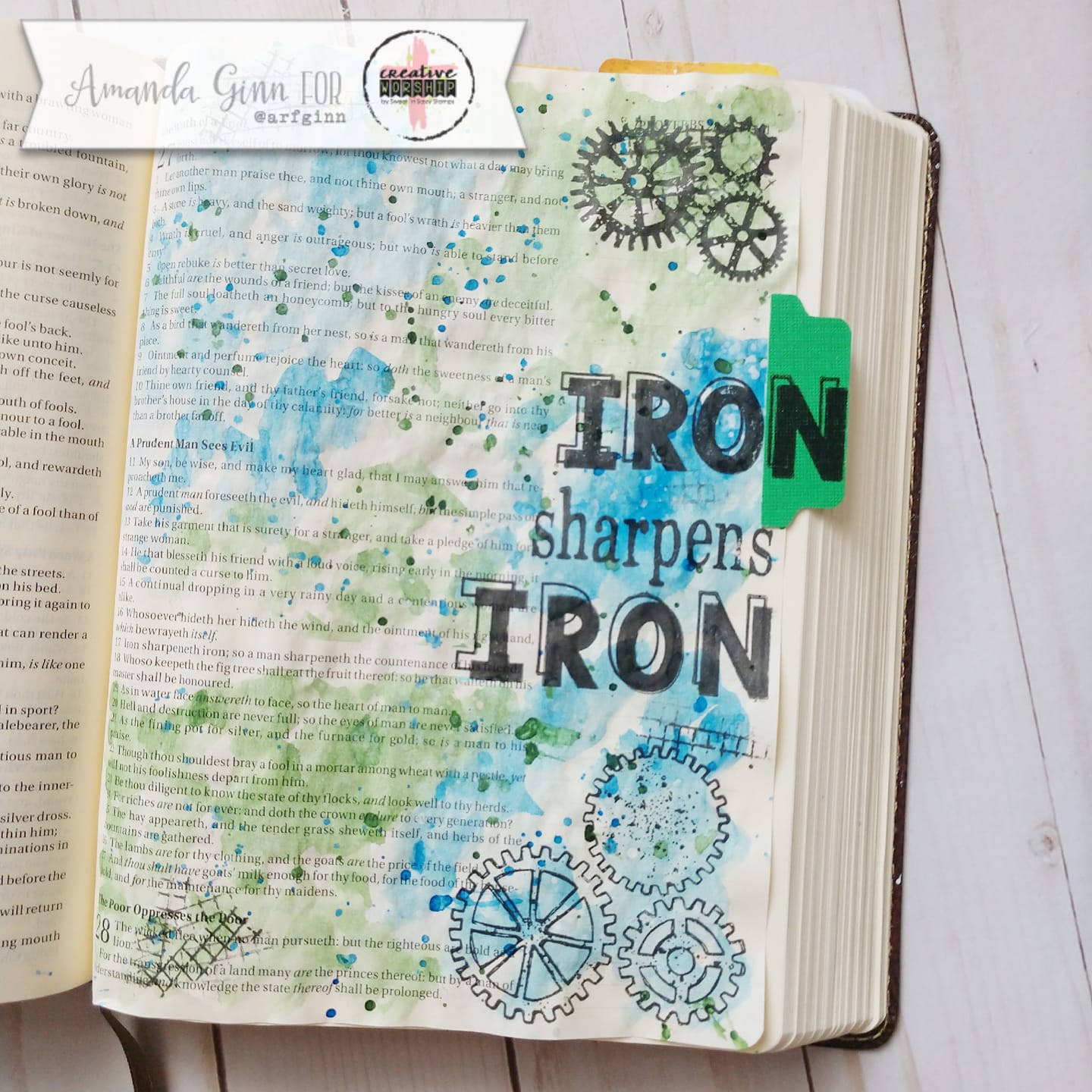 Creative Worship: Iron sharpens iron