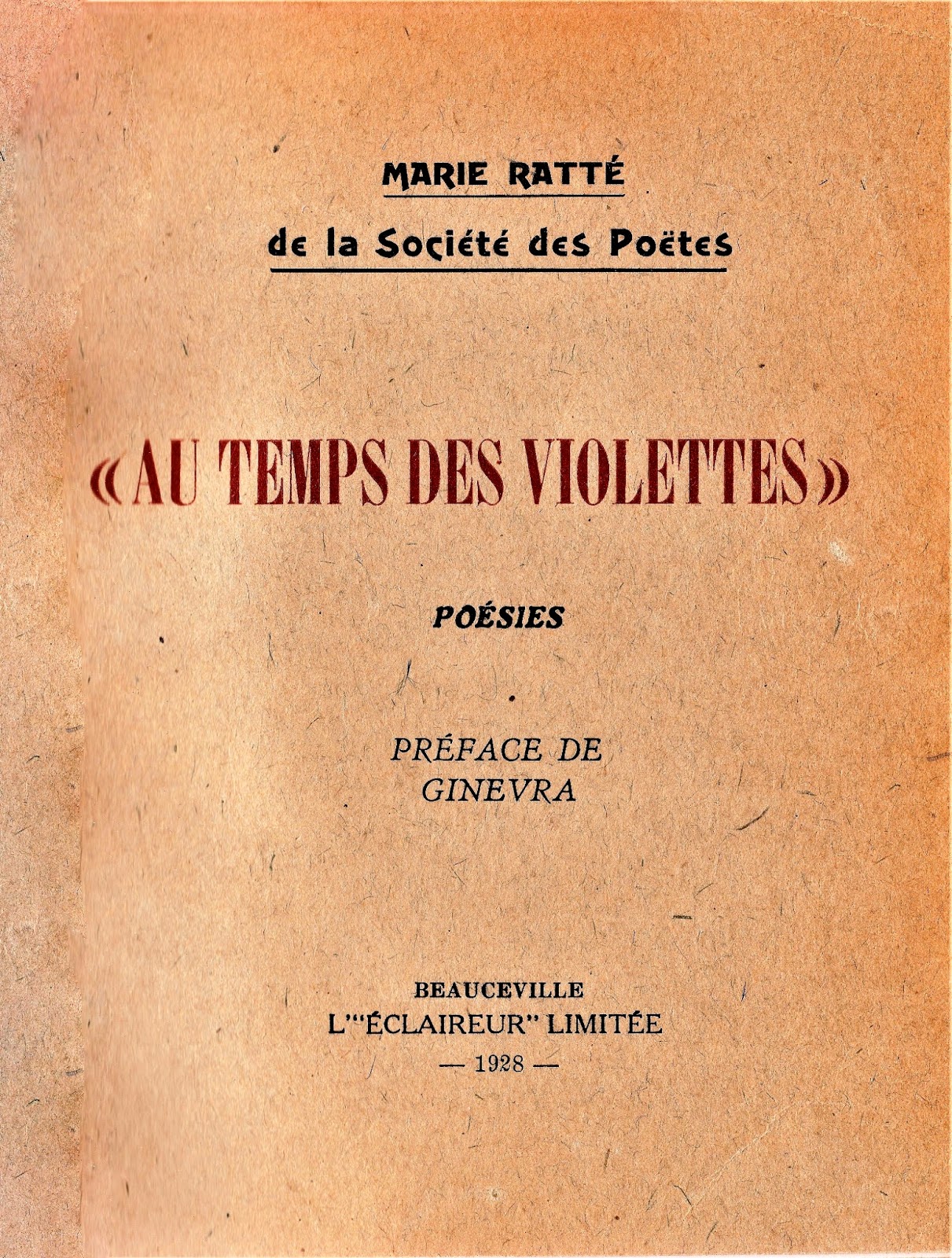 Nos poésies oubliées: Le vent